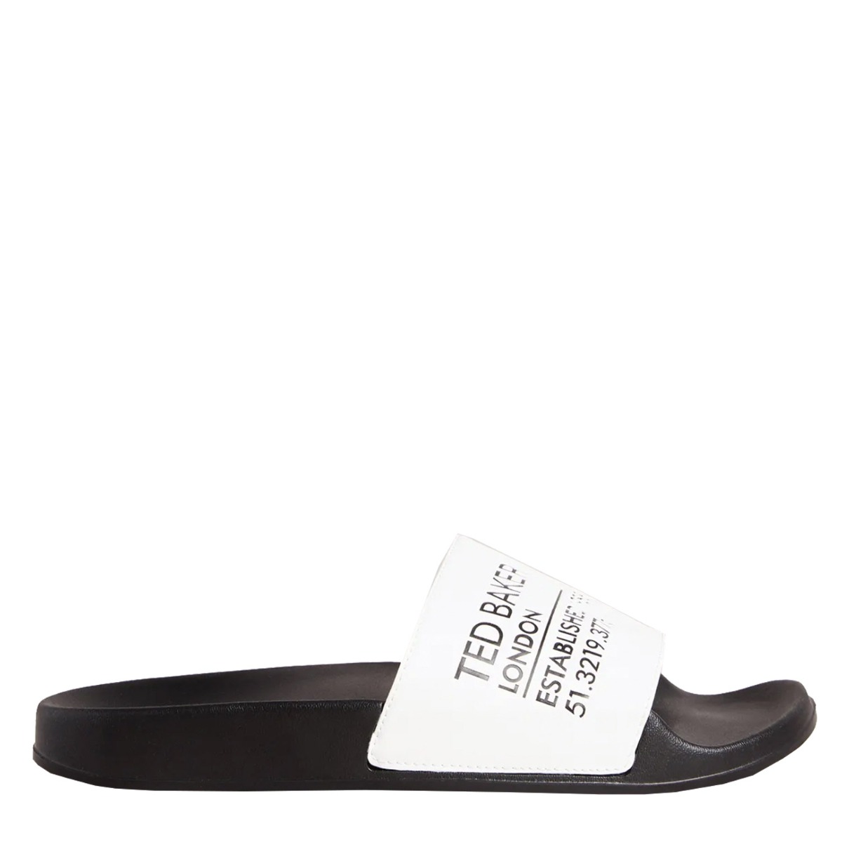 Ted Baker Γυναικεία Slides Άσπρο 260752 WHITE | Koniarisshoes.gr