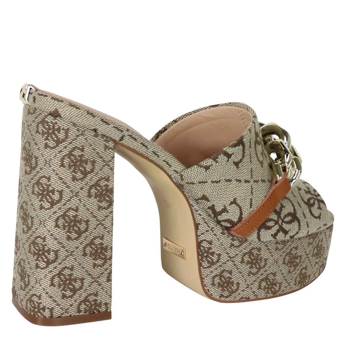 Guess Γυναικείο Mule Μπέζ FL5XN2FAL03 | Koniarisshoes.gr