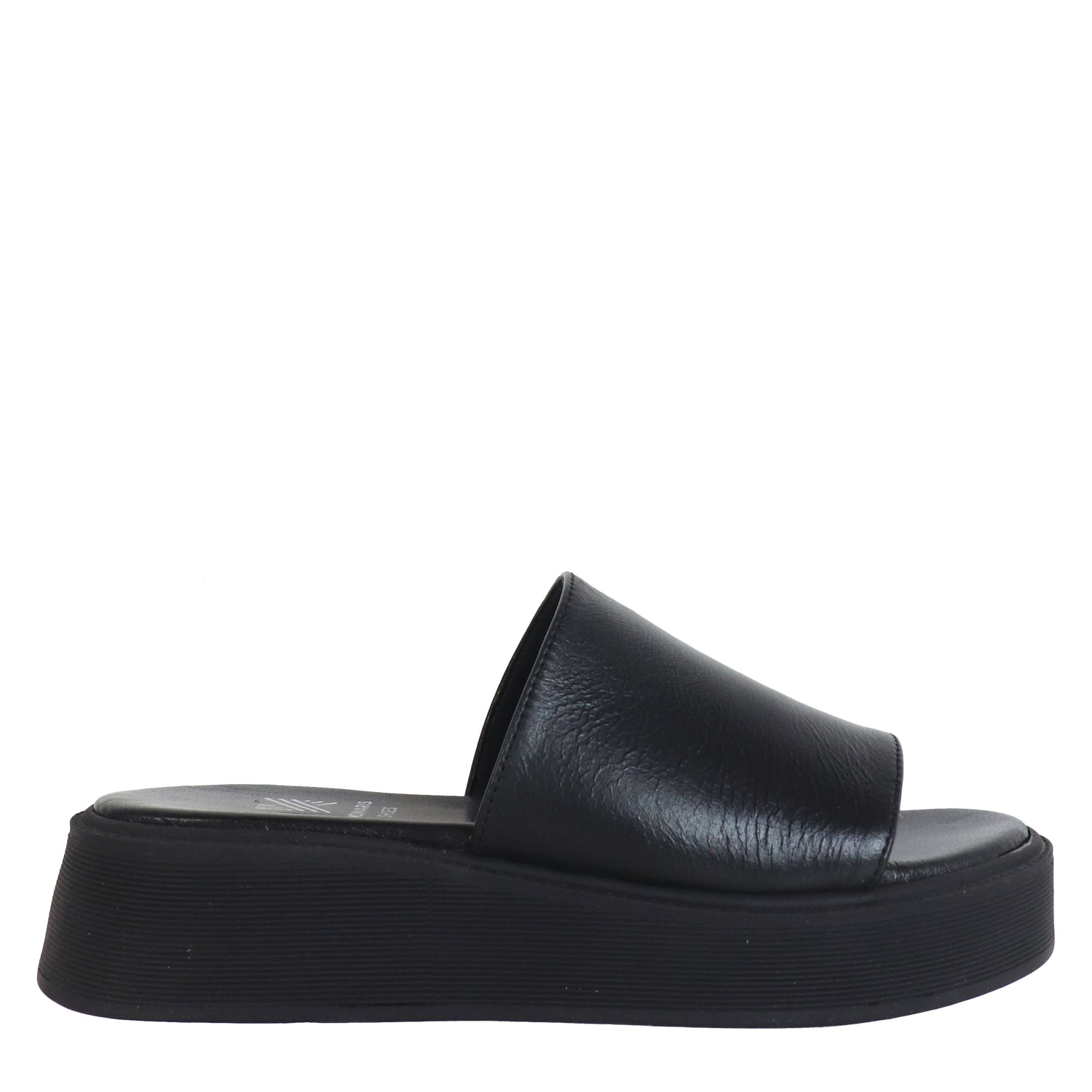 Koniarisshoes Γυναικείο Flatform ΜΑΥΡΟ ΔΕΡΜΑ S4K073112002 ...